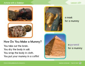 Mysteries & Mummies Anchored by King Tut | Readtopia