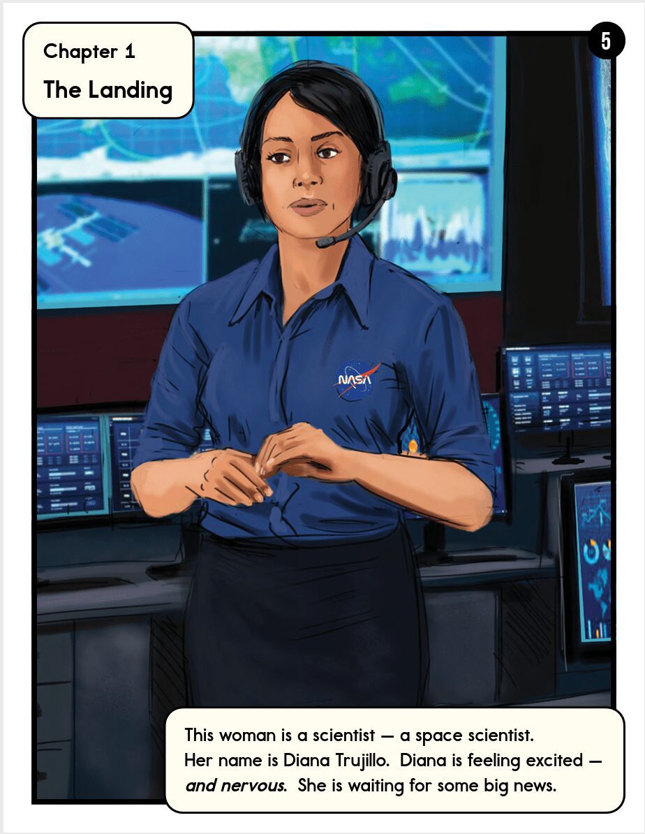 NASA Scientist Trujillo Featured in Readtopia Literacy Unit