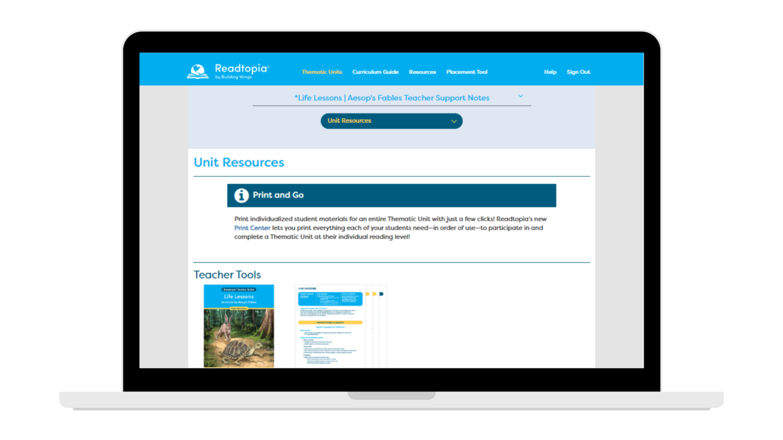 Readtopia - Literacy Curriculum for Special Education